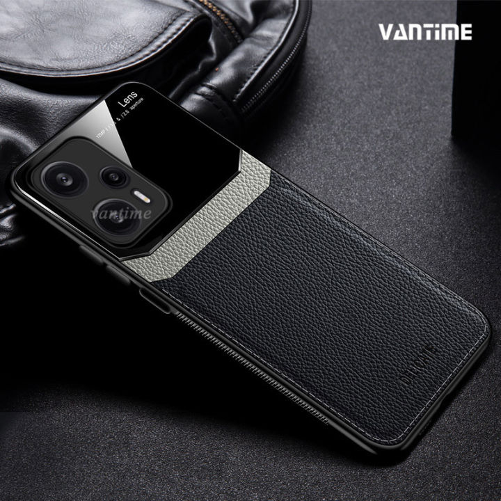 Vantime for Xiaomi Poco F5 / Redmi Note 12 Turbo 5G Case Protect Camera Hybrid Slim Matte Cover ...