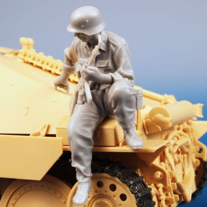 Wilder 1/35 resin soldier model World War II military theme tank ...
