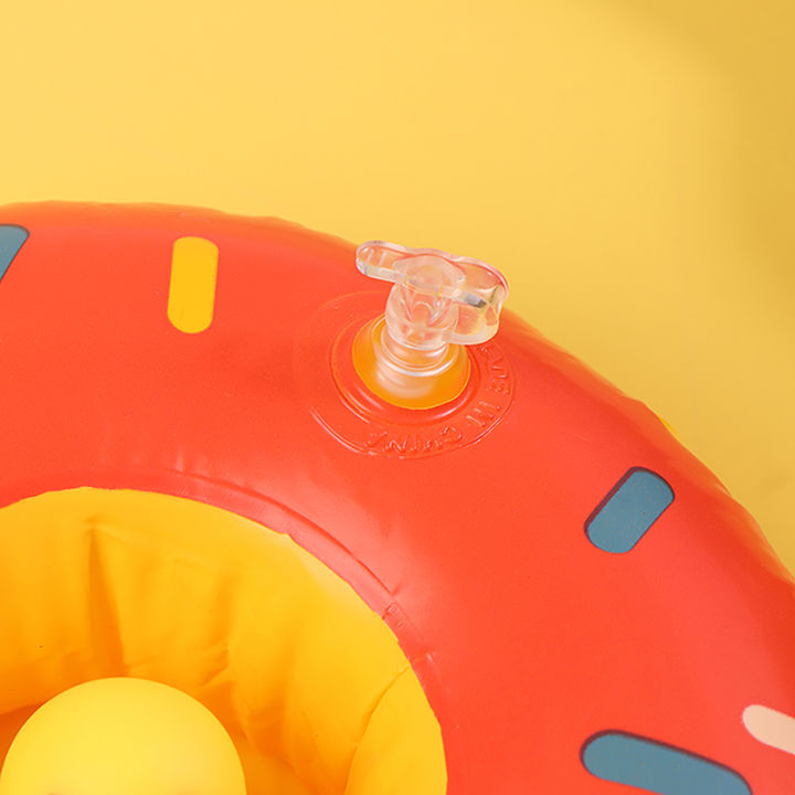 1Pc Cute Floating Cup Inflatable Donut Drinks Cup Holder Pool Float Bar ...