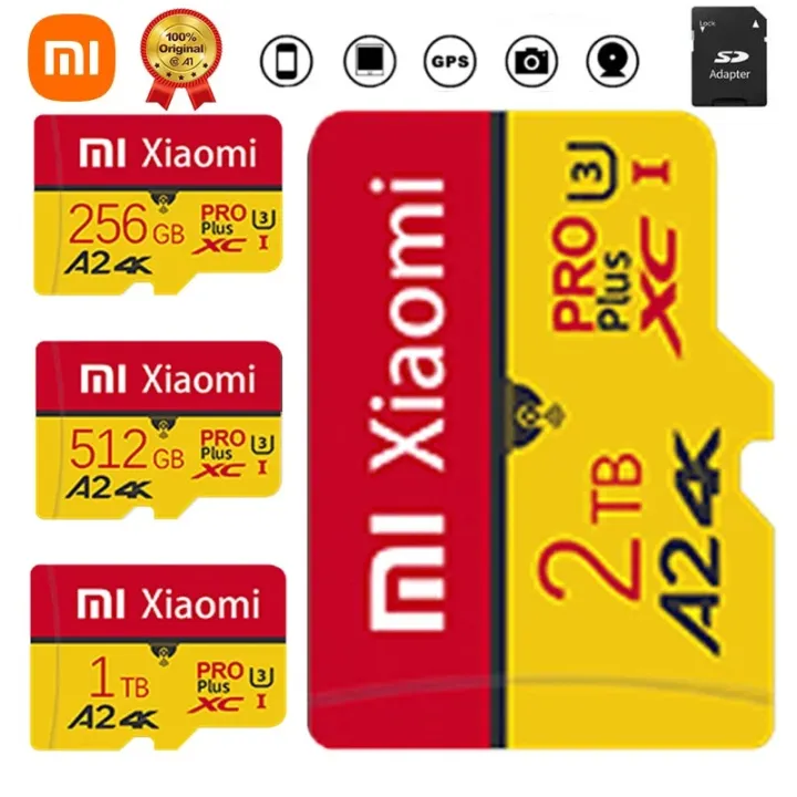 【COD + Gift】Xiaomi 2TB 1TB 512GB SD Memory Card Mini TF for Phone TF ...