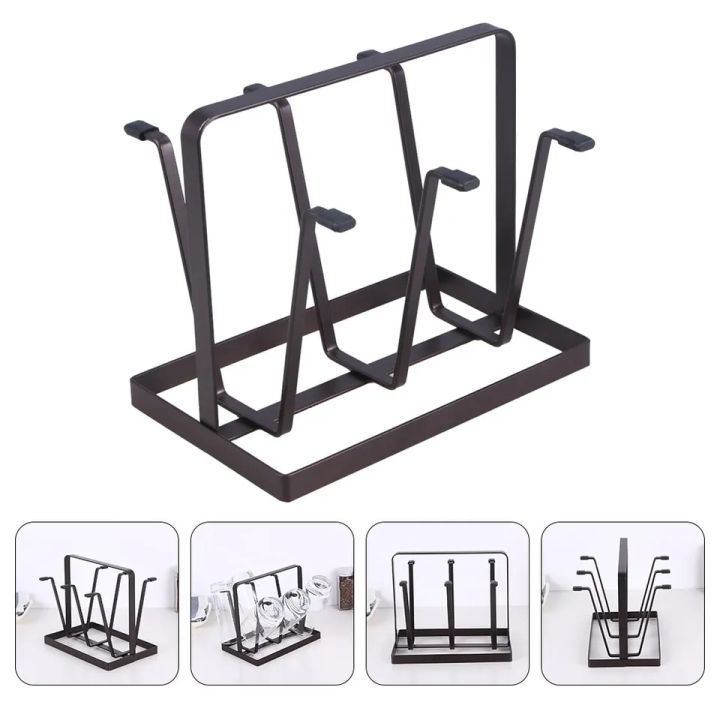 Metal Glass stand / metal kitchen glass holder stand with 6 placements ...