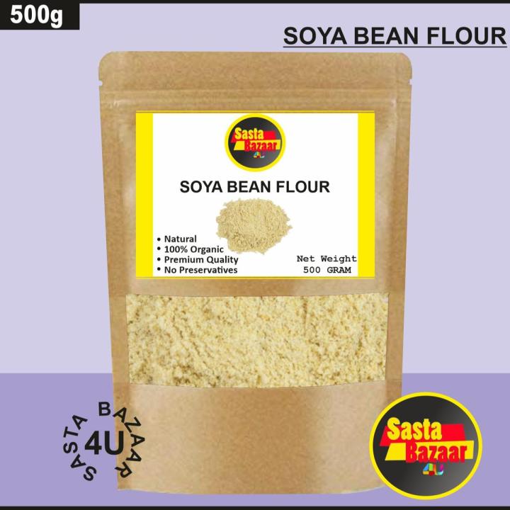 Soya bean Flour 500 gm | Daraz.pk
