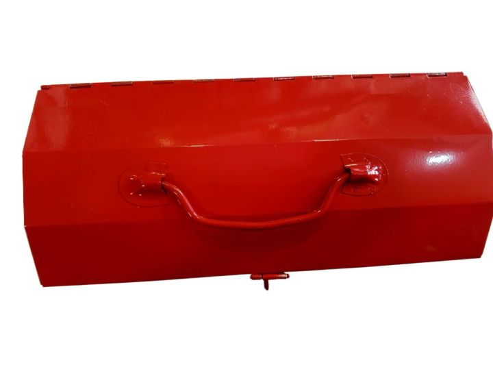Heavy Duty Metal Tool Box - (12.5 Inch Length) | Hardware Toolbox With ...