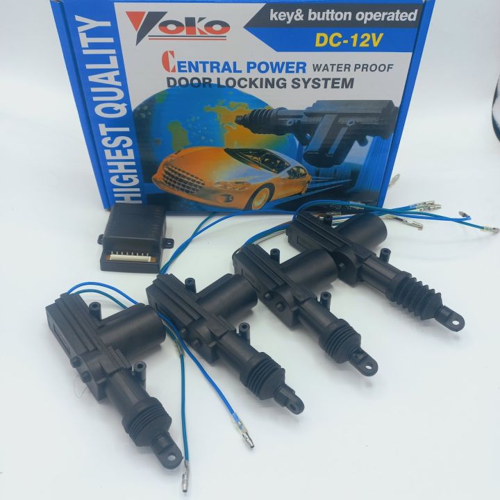 Yoko CAR DOOR CENTRAL LOCKING MOTORS SYSTEM | Daraz.pk