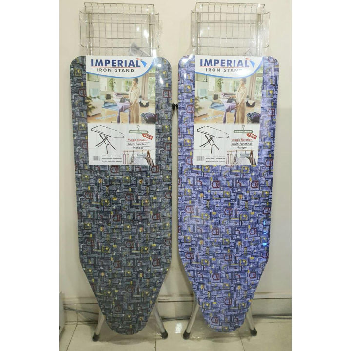 Taj Trader Big Size Folding Iron Stand Table with Steel Iron Rest ...