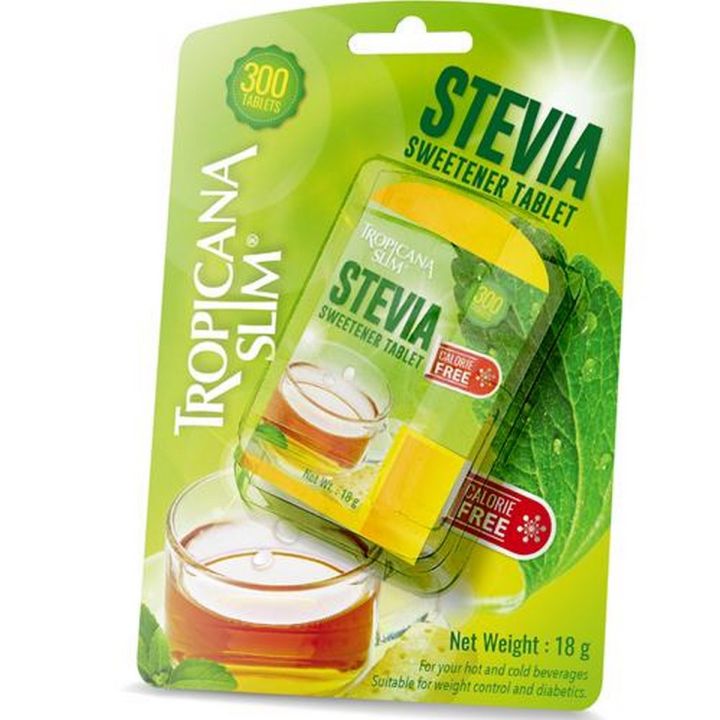 Tropicana Slim Stevia Sweetener Tablet-300 Tablets | Daraz.pk