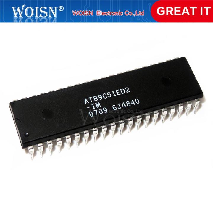 1 pcs/lot IC AT89C51ED2-IM AT89C51ED2 AT89C51 89C51 DIP40 In Stock ...