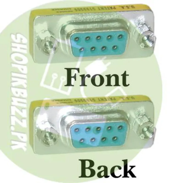 Serial Cable DB9 RS232 Female-Female DB9 Gender Coupler| DIY HUB | Daraz.pk