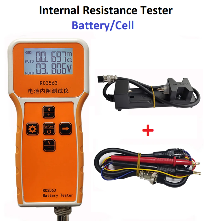 WikiTech RC3563 IR Internal Resistance Lithium Battery/Cell Tester ...