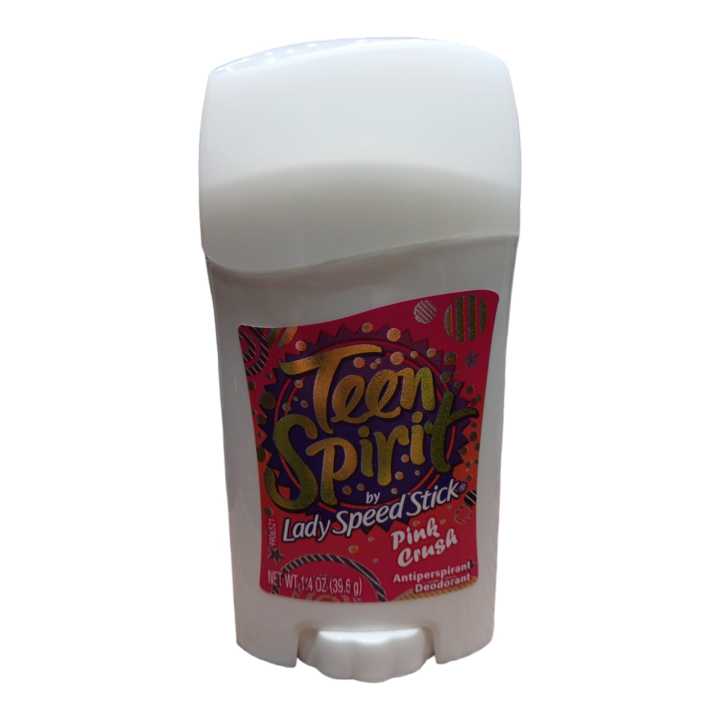 Lady Speed Stick Teen Spirit Pink Crush Antiperspirant Deodorant, 39.6g ...