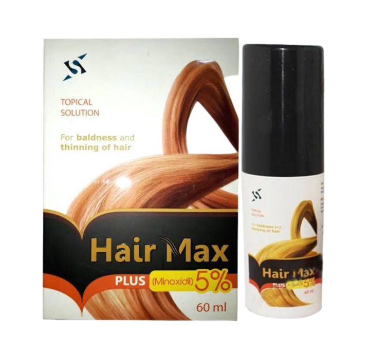 Hair Max Plus - Minoxidil 5% - for Male Pattern Baldness and Thinning ...