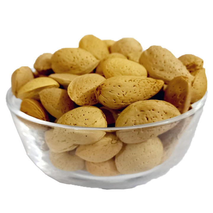 Badam Kathe with Shell 100gm - 100% Original , Fresh Desi Kathey Badaam ...