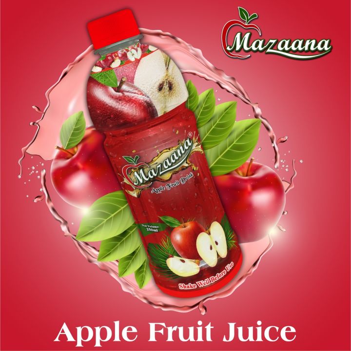 Mazaana Apple Fruit Drink 250 ML | Daraz.pk