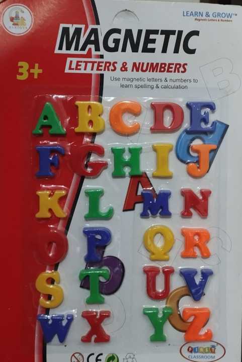 Magnetic Learning Letters Alphabets ABC Symbol for Kids Letters ...