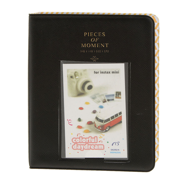 Photo Album Storage Case Mini 64 Photos for Black | Daraz.pk