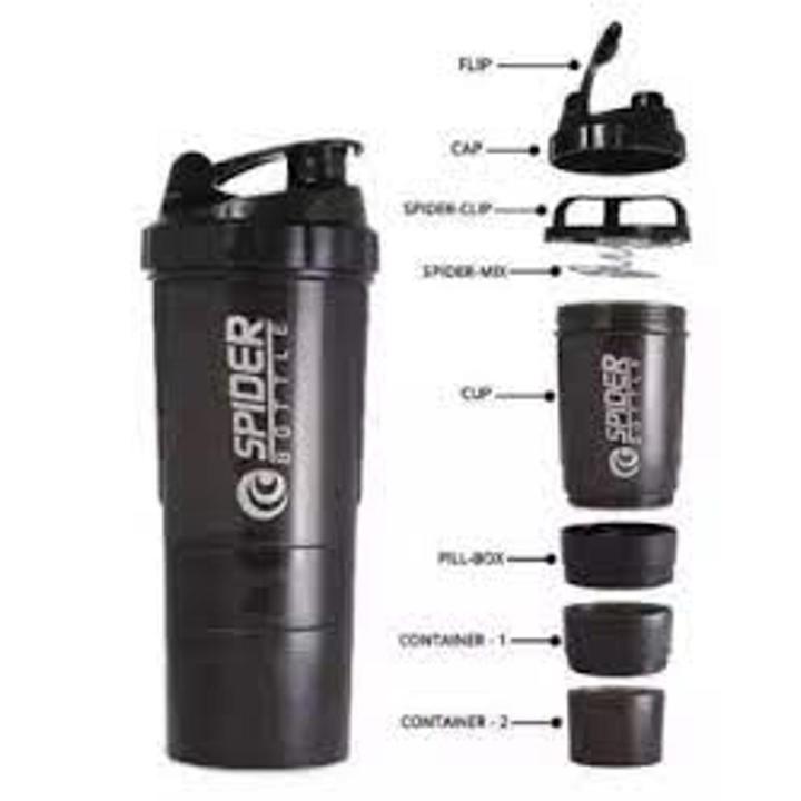 SPIDER BOTTLE PROTEIN & MULTI PURPOSE SHAKER WITH 2GO SOLUTION Strauss ...