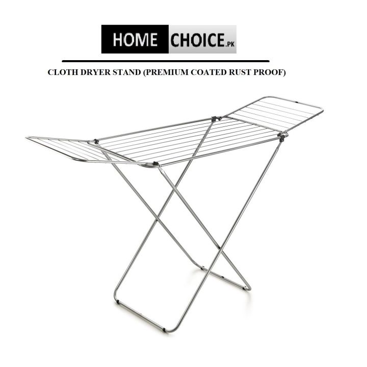 Cloth Drying Stand Folding Cloth Stand Cloth Hanging Stand. Rust Proof ...