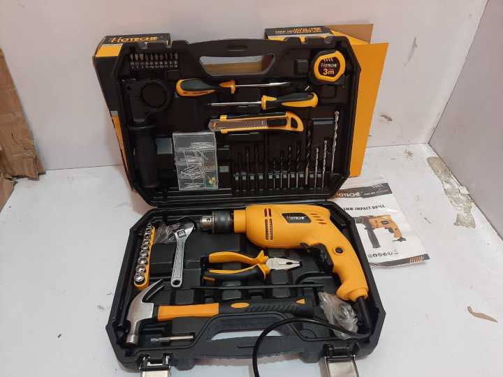 Ingco Professional Tool Set – 101Pcs – Black & Yellow | Daraz.pk