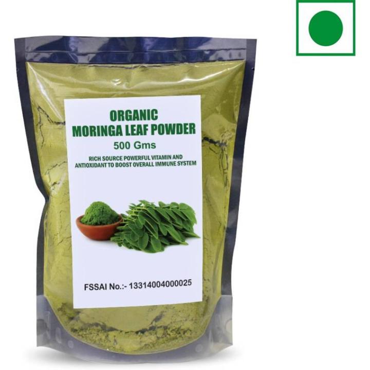 Perennial Lifesciences Organic Moringa Leaf Powder 500 Gm | Daraz.pk