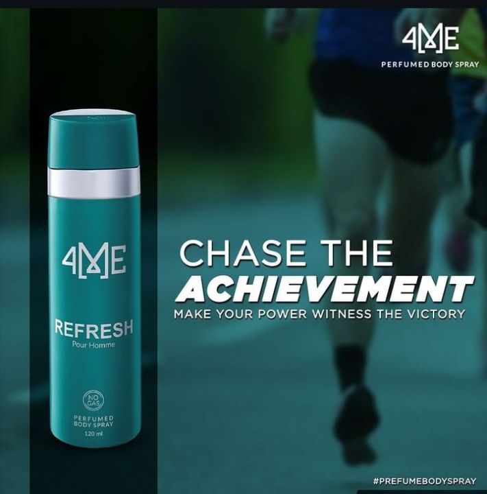 4Me Refresh Body Spray 120ml | Daraz.pk