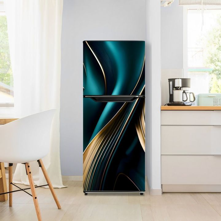 Smart Art 3D Decorative Fridge Stickers Waterproof Self-Adhesive Vinyl ...