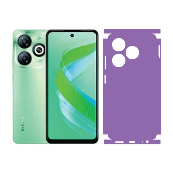 Back Paper For Infinix Smart 8 Back RHINO-0636 LIGHT PURPLE Self ...