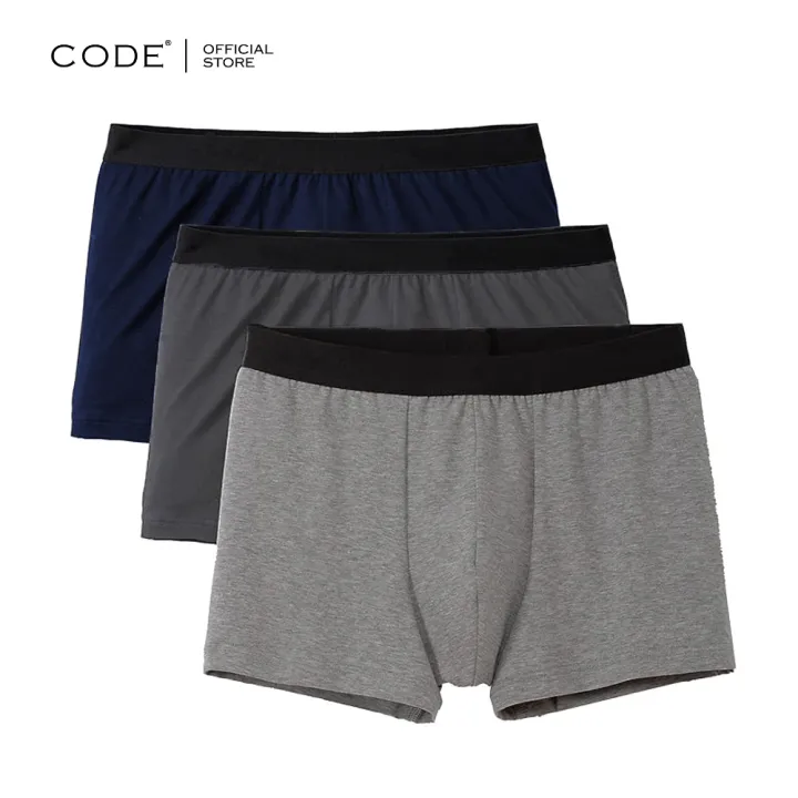 Code Boxer For Men Pack of 3: Random Colors | Daraz.pk