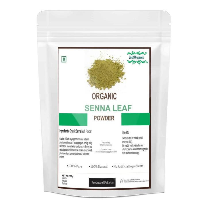 Organic Senna Leaf Powder 100 gm | Daraz.pk