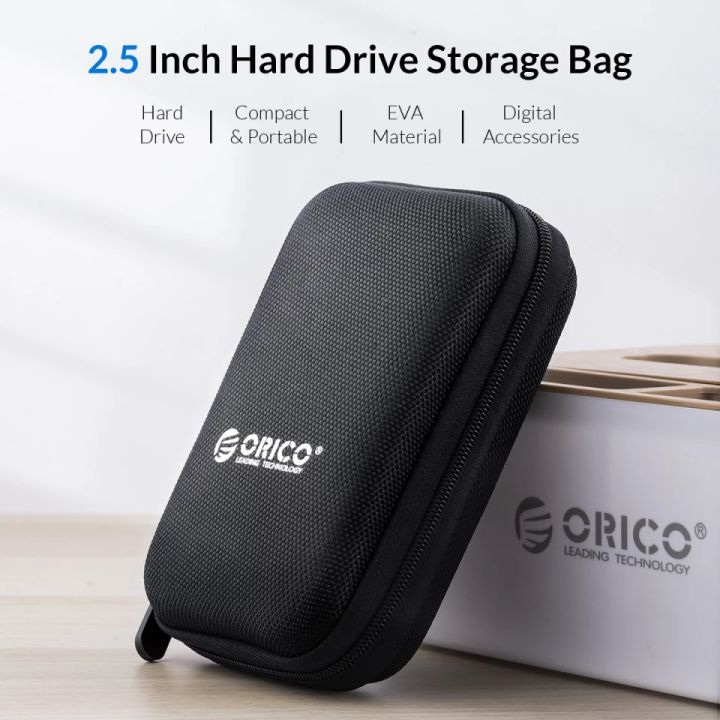 Orico 100% Original External Portable Hard Disk Drive Case - Black ...
