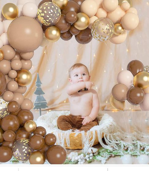25pcs 10 inch Skin peach Pastel balloons Baby Shower Birthday Party ...