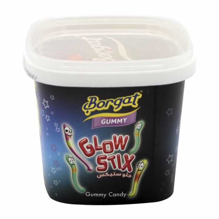 Borgat Glow Stix Gummy Candy Tub 175 gram (Germany) | Daraz.pk