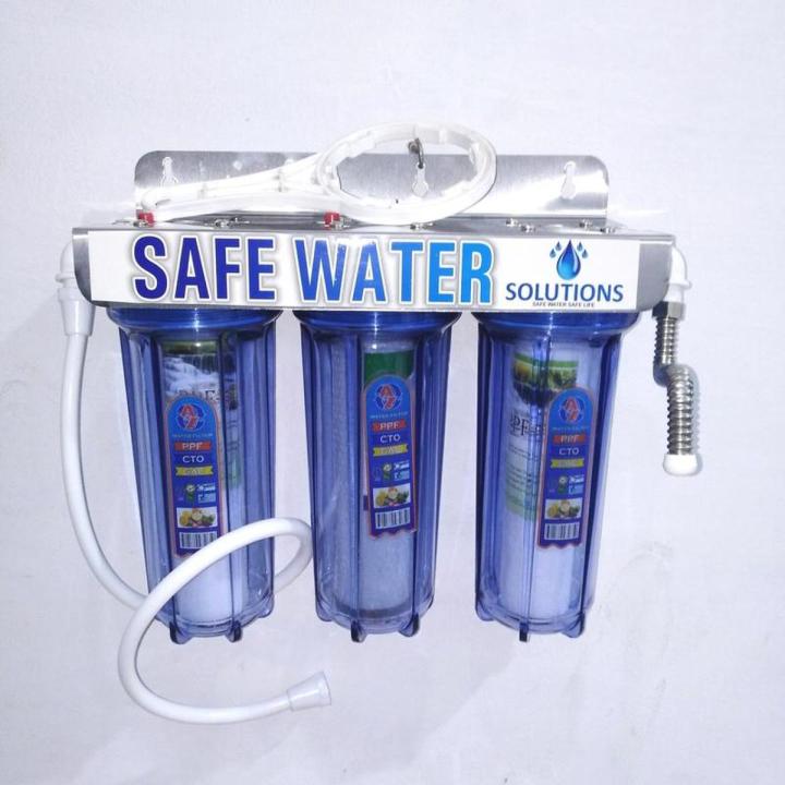 Water Filter 3 Stages ( 3 Stages Water Purifier) With Steel Plate ...