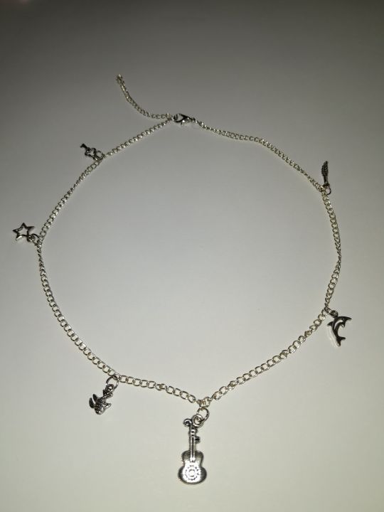 Silver Charm Necklace | Daraz.pk