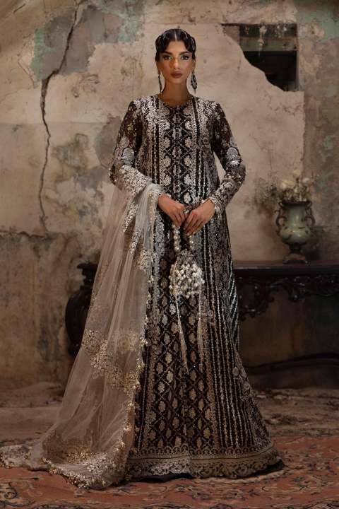 Sana Safinaz - Unstitched Woven Net 3 Piece Suit | Daraz.pk