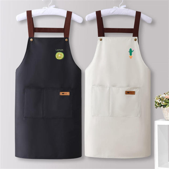 household apron Stylish resistant oil resistant cooking apron ...