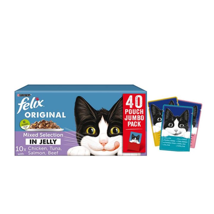 Felix Sachet Favourite Jelly - 100Gm - Cat Food | Daraz.pk