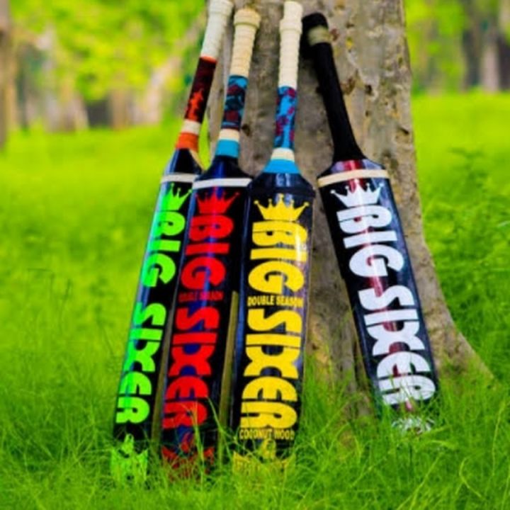 Big Sixer Tape Ball Cricket Bat - Premium Quality | 2024 Edition | Daraz.pk