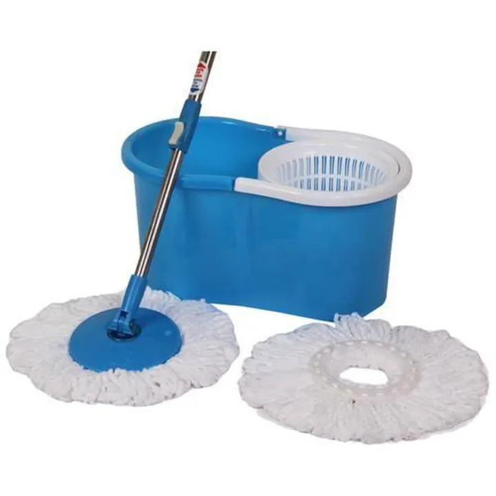 spin mop - spin mop with plastic bucket - Easy Spin Magical Mop Set ...