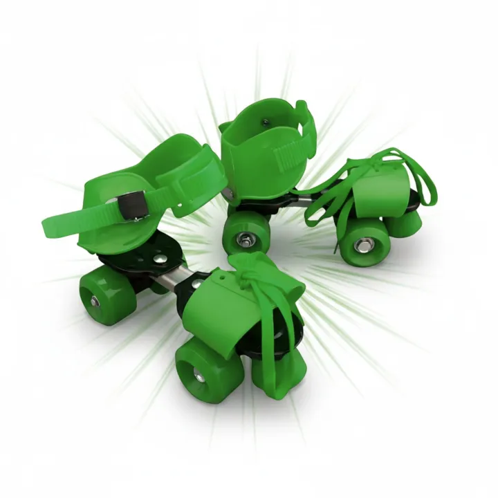 Adjustable 4-Wheel Roller Skates for Kids - Comfortable, Reliable, and ...