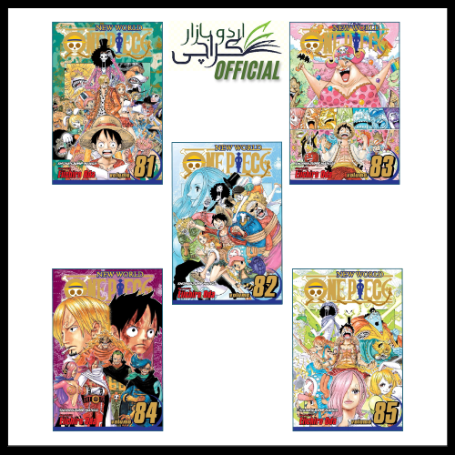 One Piece Manga Vol. 81–85 | 5 Books Series | By Eiichiro Oda ...