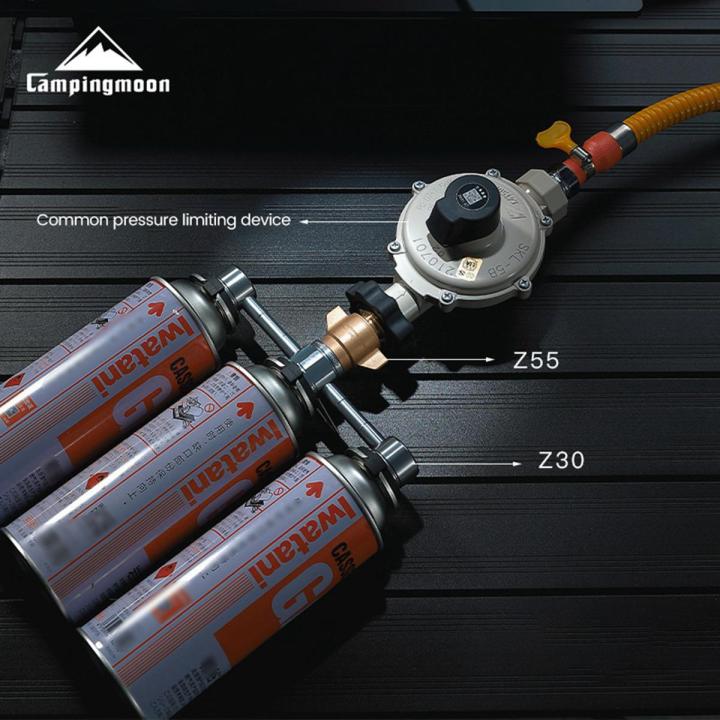 Campingmoon Japanese-Style Gas Adapter Alpine Gas Interface Japanese ...