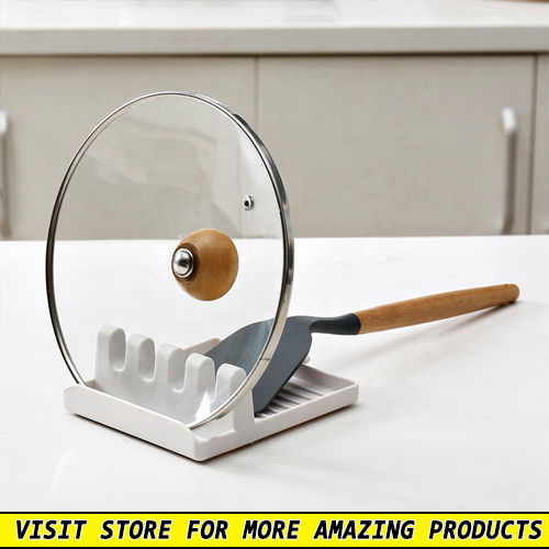 Kitchen Spoon Holders Fork Spatula Rack Shelf Organizer Plastic Spoon ...