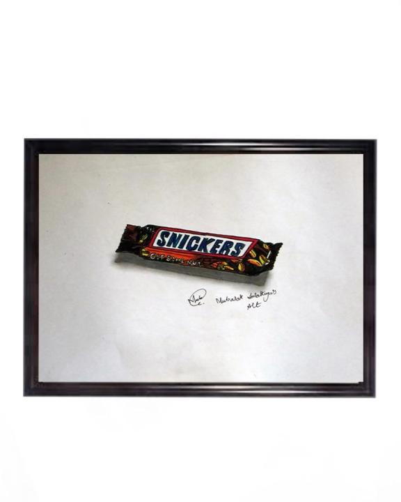 Snicker Chocolate 3D Art | Daraz.pk