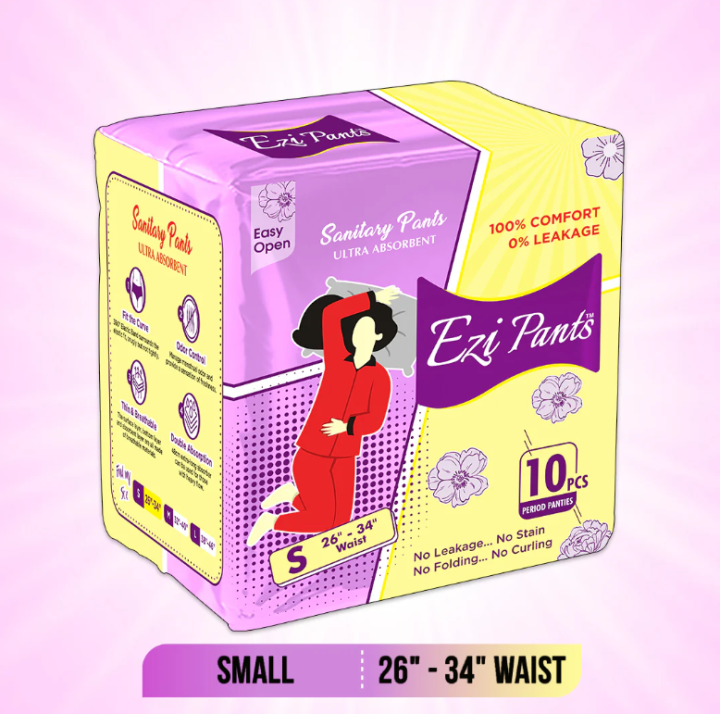 Ezi Pants Ultra Absorbent Sanitary Pants (S, M, L ) – 10 Pcs | Daraz.pk