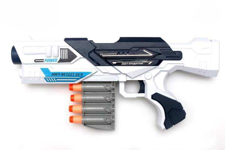 White soft bullet gun - 290-04 - Star Wars soft bullets bag toy for ...