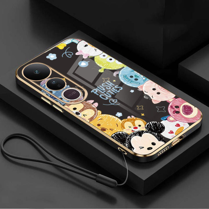 Vivo Y04 Y29s 5G Disney Cartoon Anime Character Case Full Llens ...