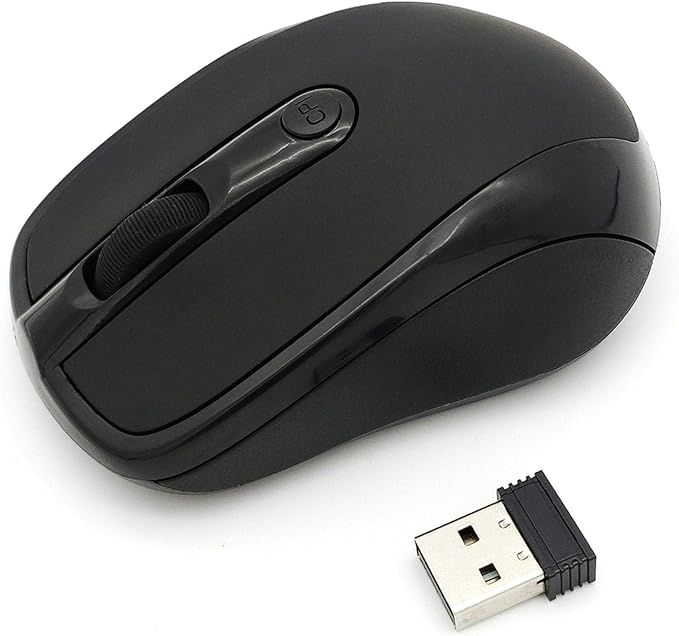 Wireless Mouse 2.4ghz High Speed Wireless Optical Mouse for Laptop, PC ...