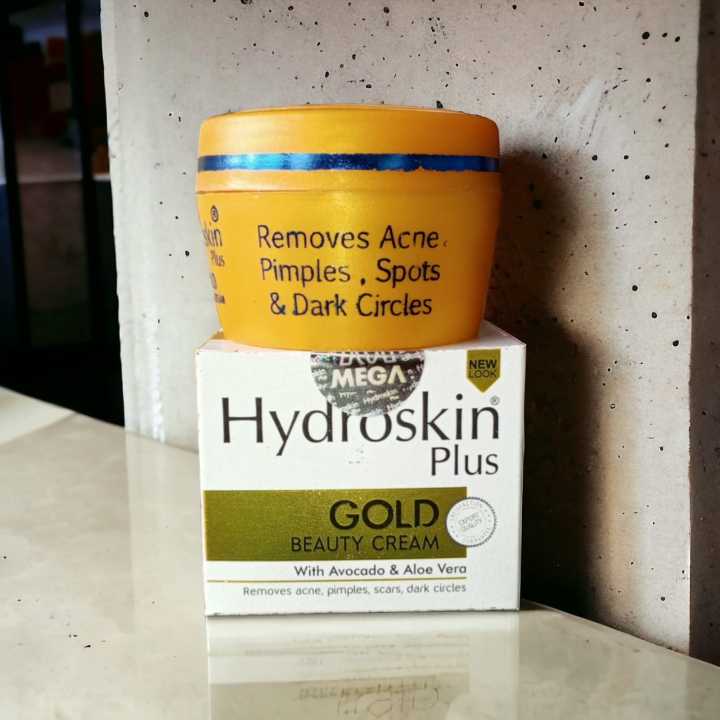 Hydroskin Plus Gold Beauty Cream Targets Acne & Pimples – Effectively ...