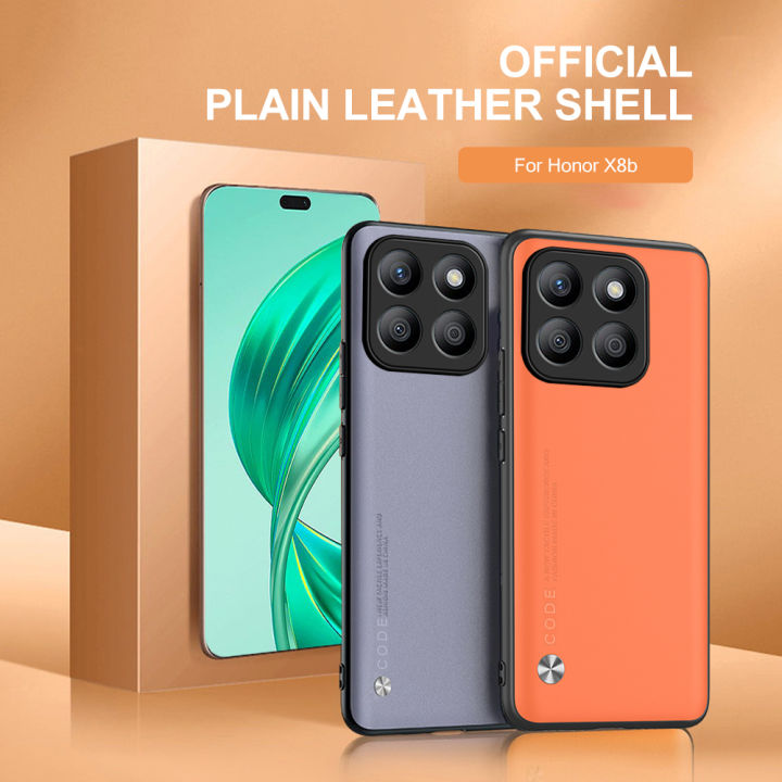 For Honor X8b Skin Feel Lens Case Shock Resistant Case for Honer X8b ...