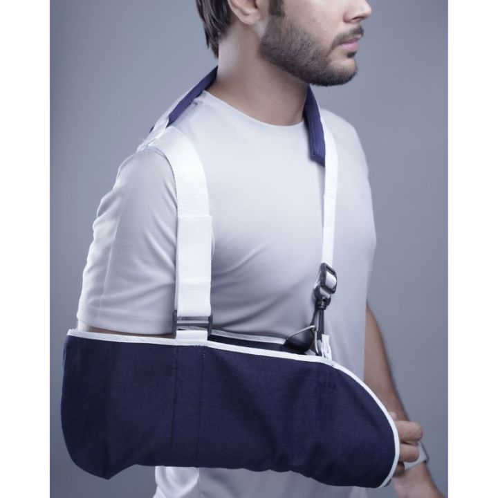 ARM SLING WITH SOFT BROAD COLLAR (TS ORTHO & SURGICAL) | Daraz.pk
